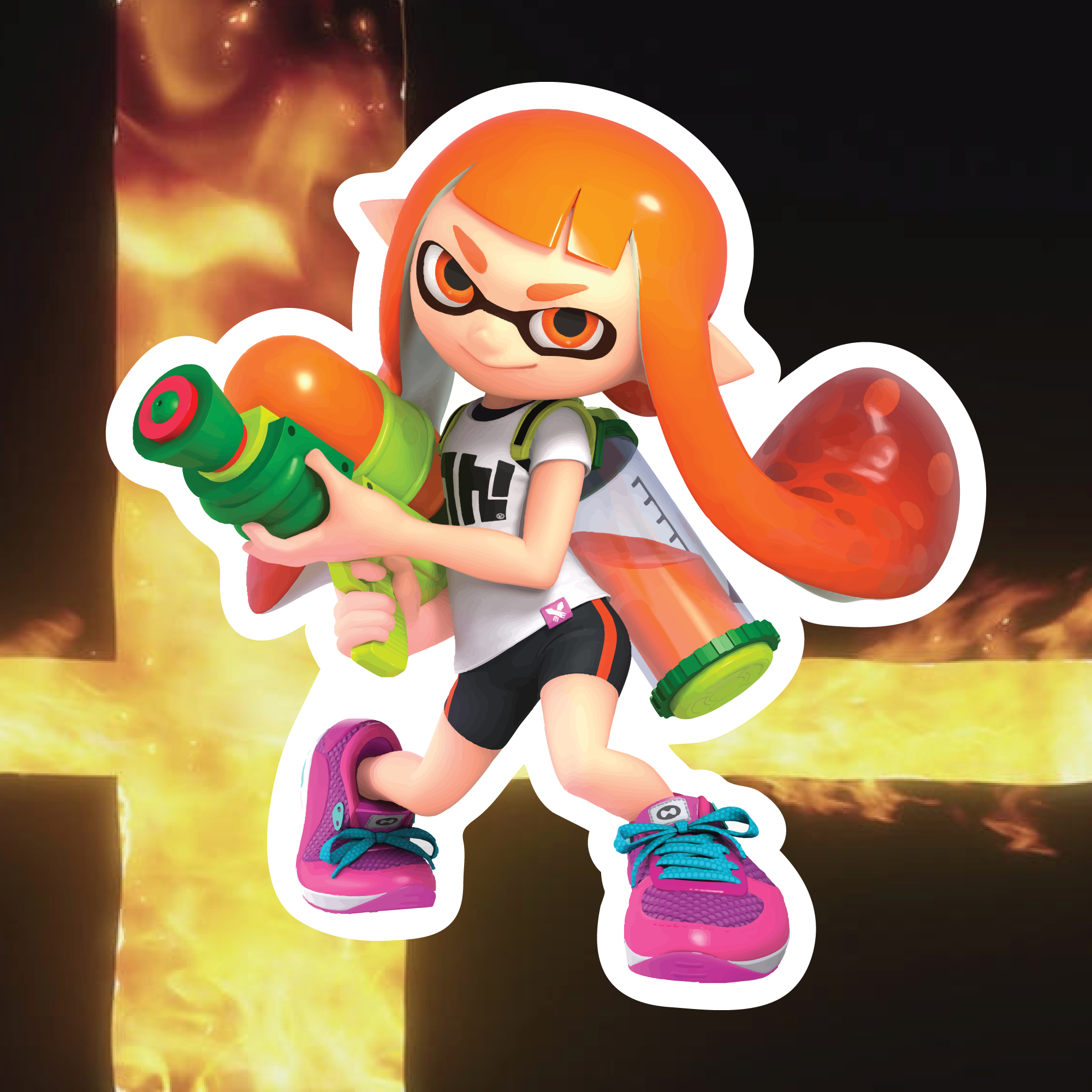 Inkling Sticker | Smash Bros. Ultimate | Shop Falinks